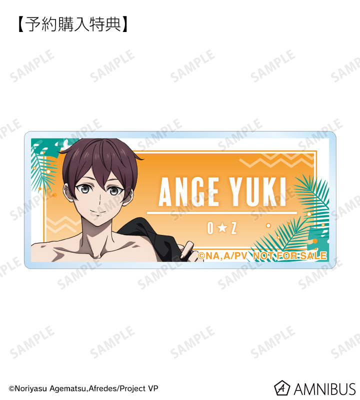 TVアニメ『ヴィジュアルプリズン』 - 描き下ろしイラスト 水着ver. トレーディングアクリルネームプレート | AMNIBUS(アムニバス)