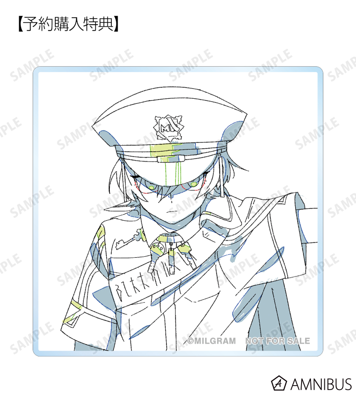 MILGRAM -ミルグラム- - トレーディング原画アクリルカード ver.B | AMNIBUS(アムニバス)