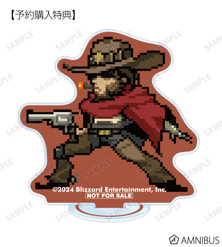 オーバーウォッチ 2 - トレーディング ピクセルアート アクリルスタンド ver.A | AMNIBUS(アムニバス)